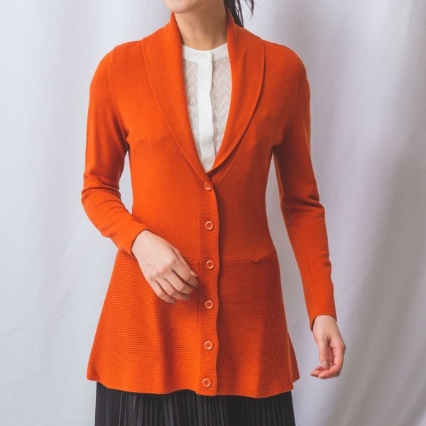 ナラカミーチェ（NARACAMICIE）/【NARACAMICIE】ペプラムカーディガン