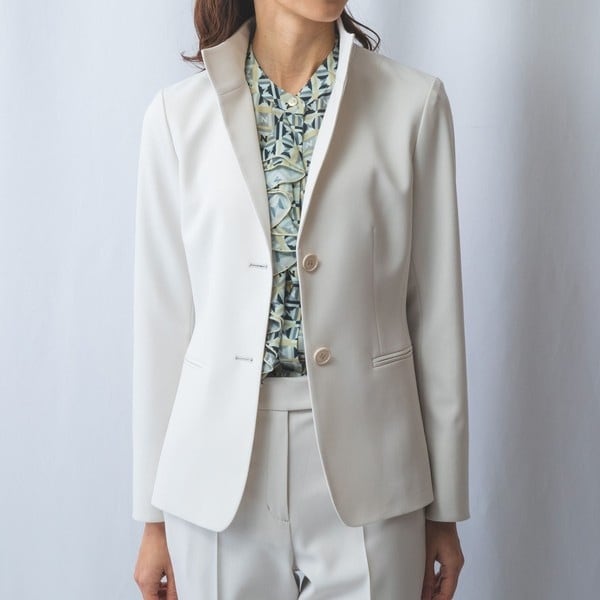 ナラカミーチェ（NARACAMICIE）/【NARACAMICIE】【セットアップスーツ対応】ドライ2WAYストレッチスタンドジャケット