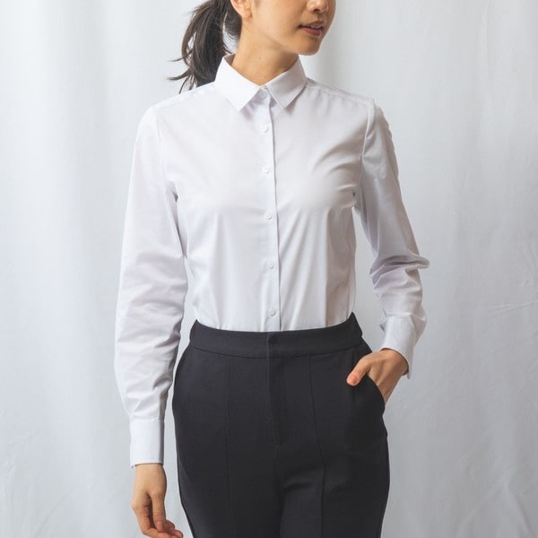 ナラカミーチェ（NARACAMICIE）/【NARACAMICIE】ツイル長袖シャツ