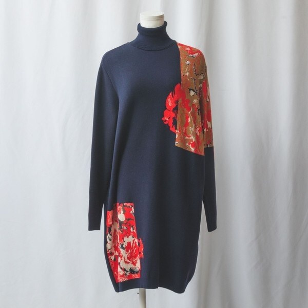 ナラカミーチェ（NARACAMICIE）/【N’ｓ Selection】TRICOTフラワーモチーフニットワンピース