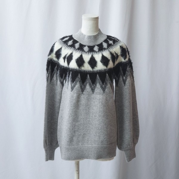 ナラカミーチェ（NARACAMICIE）/【See she me】ノルディックニットプルオーバー