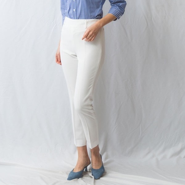 ナラカミーチェ（NARACAMICIE）/【NARACAMICIE】ホワイトテーパードパンツ