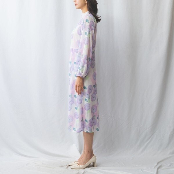 ナラカミーチェ（NARACAMICIE）/【NALACARA】 水彩花柄ワンピース