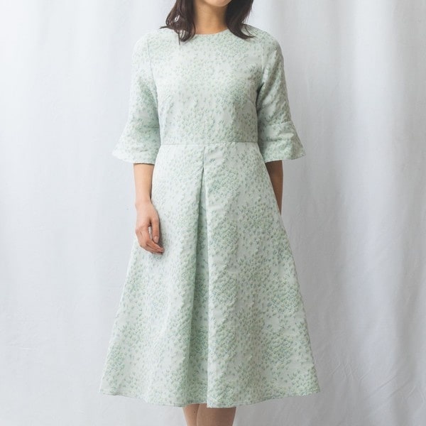 ナラカミーチェ（NARACAMICIE）/【NALACARA】小花JQ切替ワンピース