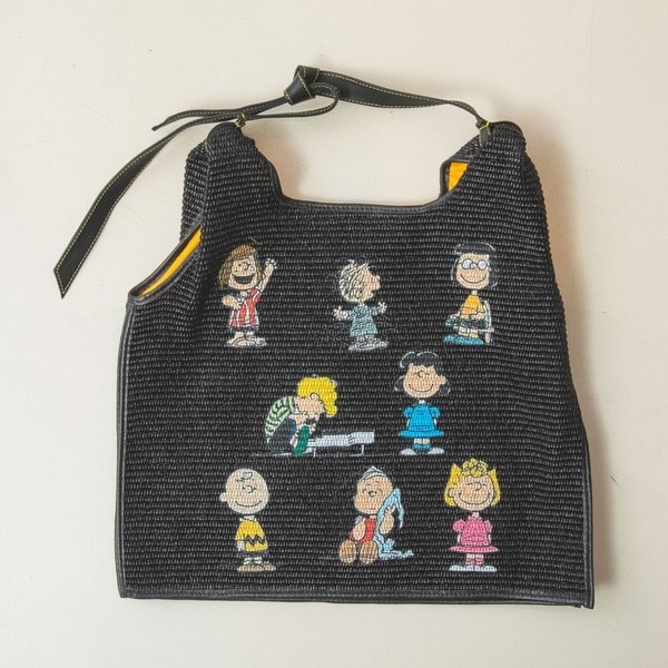 ナラカミーチェ（NARACAMICIE）/【Anita Bilardi】スヌーピーかごトートバッグ（PEANUTS FRIENDS）