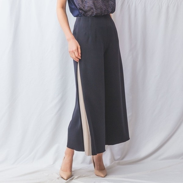 ナラカミーチェ（NARACAMICIE）/【NARACAMICIE】サイドプリーツパンツ