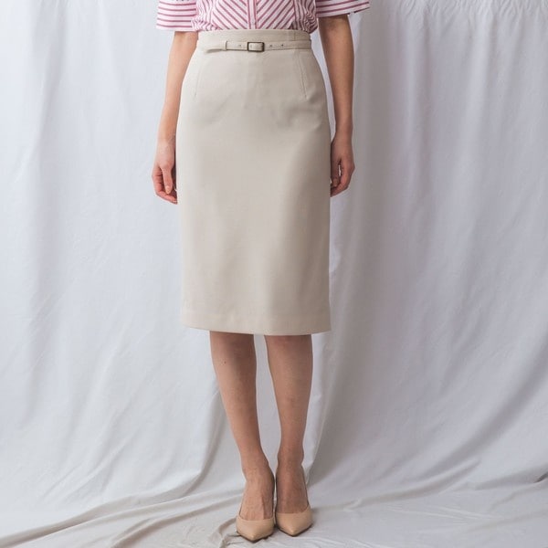 ナラカミーチェ（NARACAMICIE）/【NARACAMICIE】【セットアップ対応】ベルト付きタイトスカート