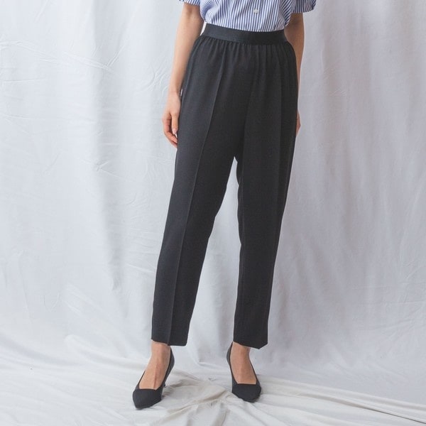 ナラカミーチェ（NARACAMICIE）/【NARACAMICIE】【セットアップ対応】ウエストゴムテーパードパンツ