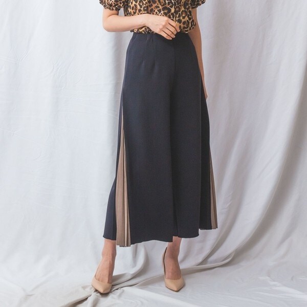 ナラカミーチェ（NARACAMICIE）/【NARACAMICIE】サイドプリーツパンツ