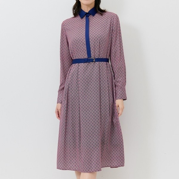 ナラカミーチェ（NARACAMICIE）/【NARACAMICIE】幾何柄ワンピース