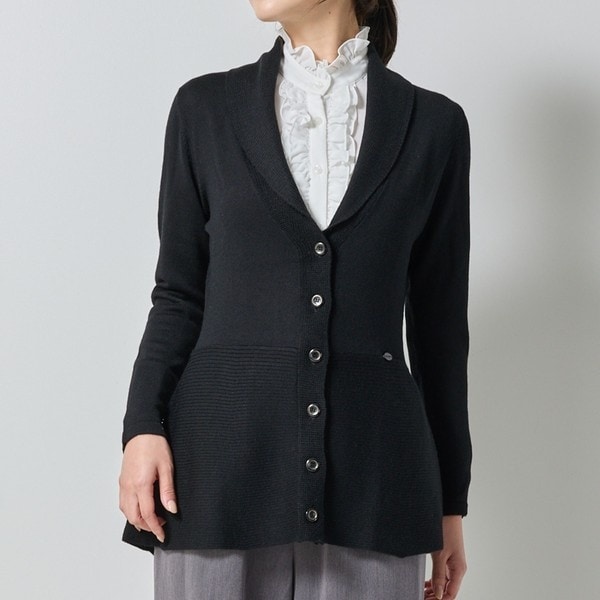 ナラカミーチェ（NARACAMICIE）/【NARACAMICIE】ペプラムカーディガン