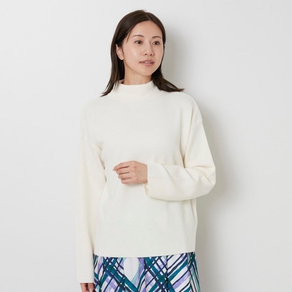 ナラカミーチェ（NARACAMICIE）/【NARACAMICIE】ボトルネックニットプルオーバー