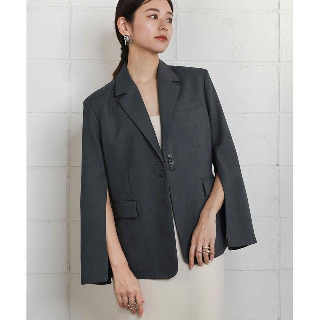 ケティシェリー（ketty cherie）/スリーブスリットジャケット ≪手洗い可能 / セットアップ対応≫