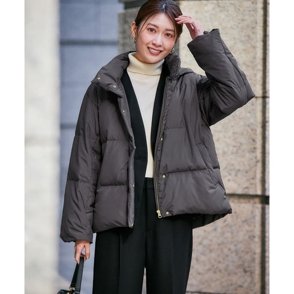 アー・ヴェ・ヴェ（a．v．v）/【2WAY】スタンドネックショートダウンジャケット