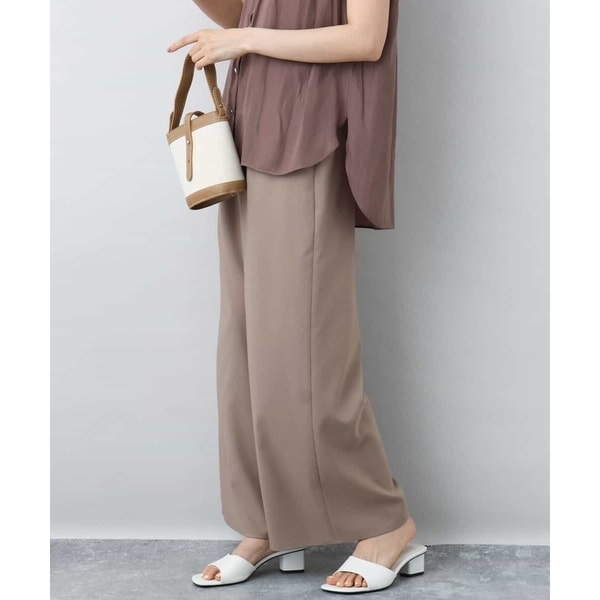 MK ミッシェルクラン（MK MICHEL  ）/リラクシーワイドパンツ/UVカット/接触冷感/洗える