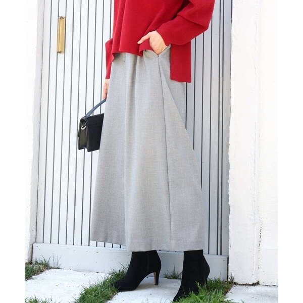 MK ミッシェルクラン（MK MICHEL  ）/【幅広いシーンで着用可/洗える】千鳥柄ガウチョパンツ