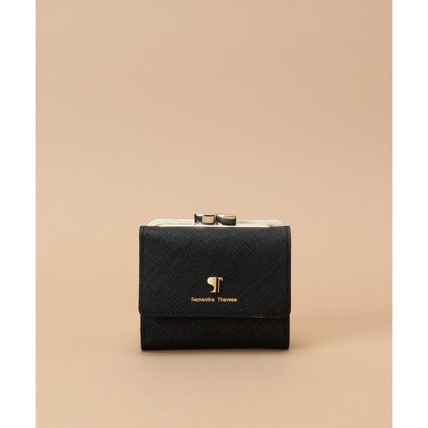 サマンサタバサ（Samantha Thavasa）/Pomme d’espoir ポムディスポワール バイカラー三つ折り口金財布