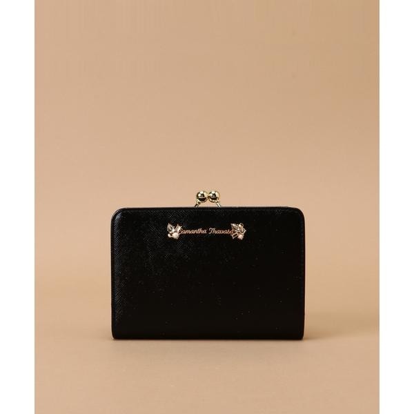 サマンサタバサ（Samantha Thavasa）/ラメレザービジュー 口金折財布