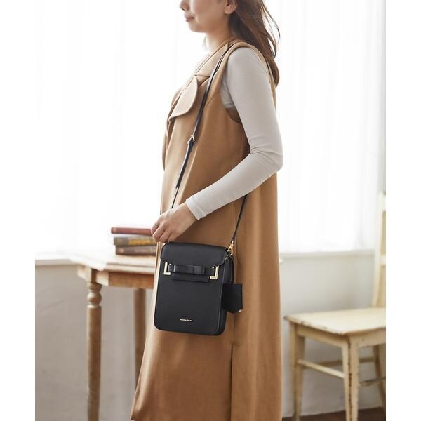 サマンサタバサ（Samantha Thavasa）/エムシュシュ ショルダーバッグ 縦長サイズ