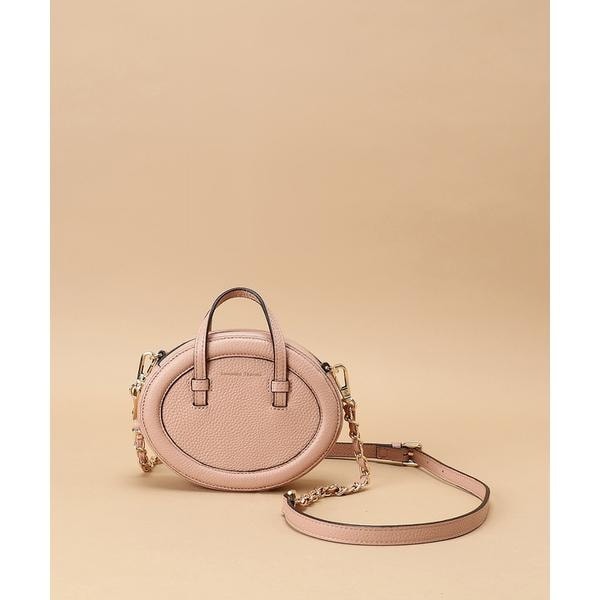 サマンサタバサ（Samantha Thavasa）/シンプルサークル型 レザーミニショルダーバッグ