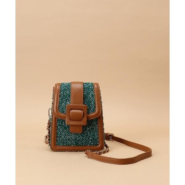 サマンサタバサ（Samantha Thavasa）/ツイードショルダーバッグ　縦型