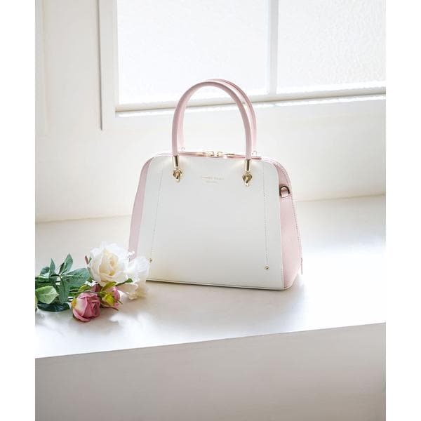 サマンサタバサ（Samantha Thavasa）/新アベクトワ バイカラー ハンドバッグ