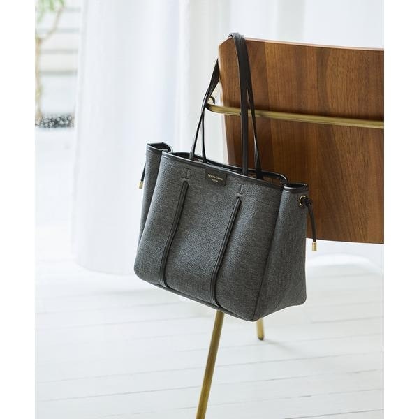 サマンサタバサ（Samantha Thavasa）/デニム調キャンバスデザイン 合皮トートバッグ 大サイズ