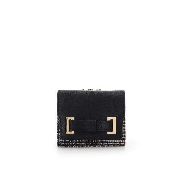 【NEW】サマンサタバサ（Samantha Thavasa）/ループツイードデザイン エムシュシュ 口金折財布