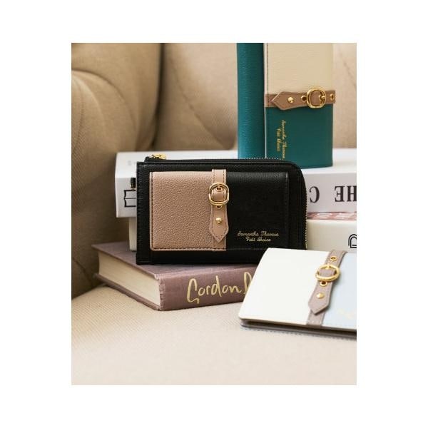 サマンサタバサプチチョイス（Petit Choice）/バイカラーフロントベルト フラグメントケース