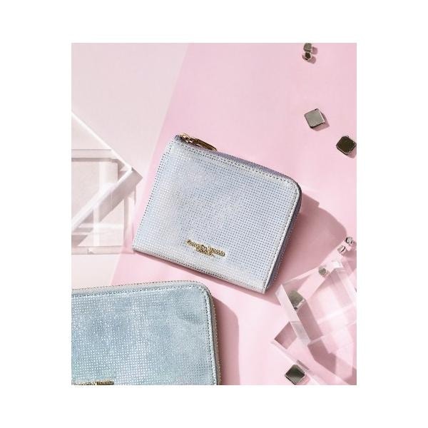 サマンサタバサプチチョイス（Petit Choice）/オーロラカラーピッグレザー 折財布