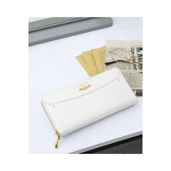 サマンサタバサプチチョイス（Petit Choice）/フラワーアーチ ラウンドジップ長財布