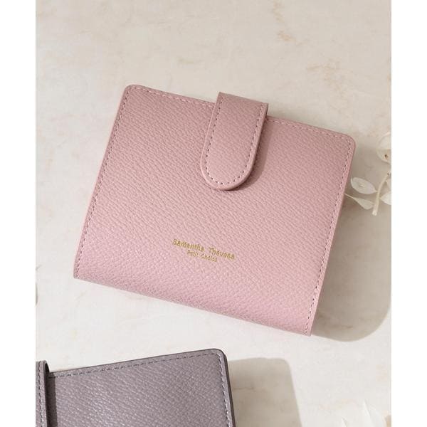 サマンサタバサプチチョイス（Petit Choice）/シンプル薄マチ BOX折財布