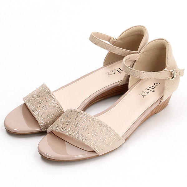 ユニティー（unity）/アンクルストラップウェッジサンダル