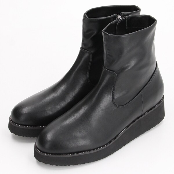 ユニティー（unity）/厚底ストレッチショートブーツ