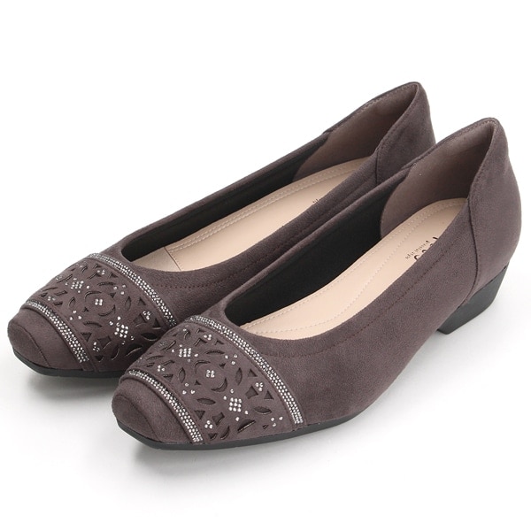 ユニティー（unity）/レーザーカットカッターパンプス