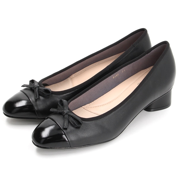 ユニティー（unity）/トゥーキャップリボンモチーフパンプス