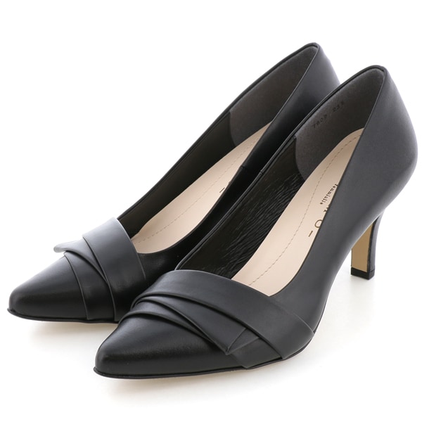 メルモ（MELMO）/ポインテッドトゥデザインパンプス
