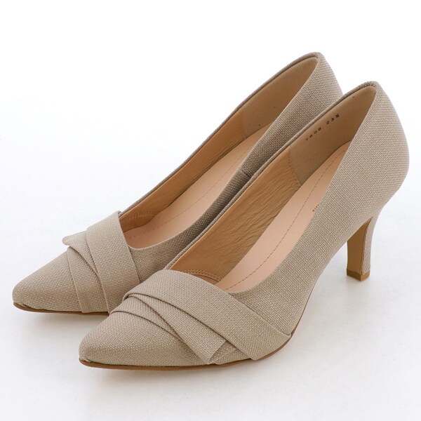 メルモ（MELMO）/ポインテッドトゥデザインパンプス