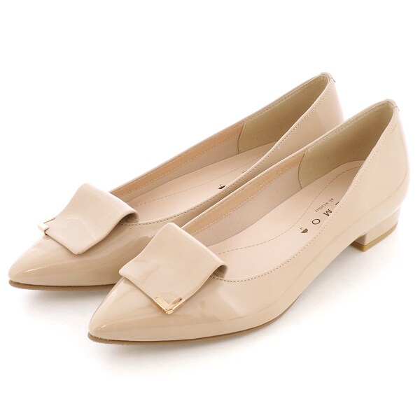 メルモ/オールウェザー対応モチーフカッターパンプス