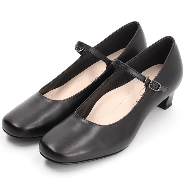 メルモ（MELMO）/ワンストラップスクエアトゥパンプス