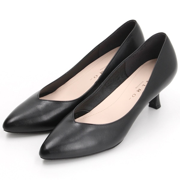 メルモ（MELMO）/ポインテッドトゥプレーンパンプス