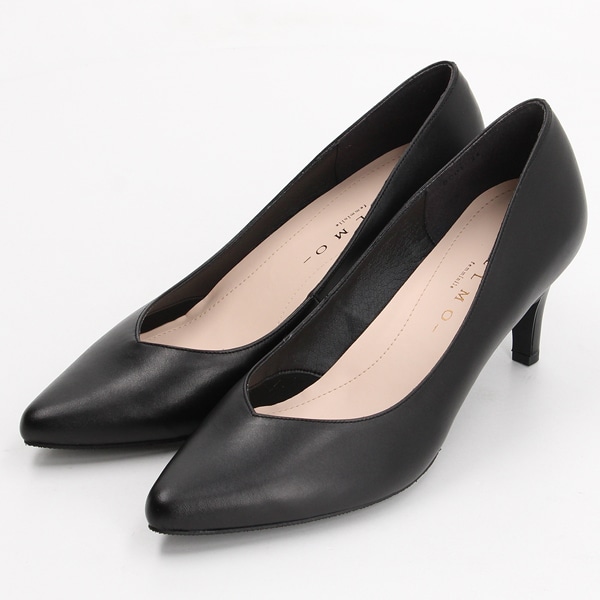 メルモ（MELMO）/ポインテッドトゥプレーンパンプス