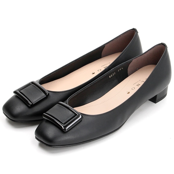 メルモ（MELMO）/オールウェザー対応バックルモチーフパンプス
