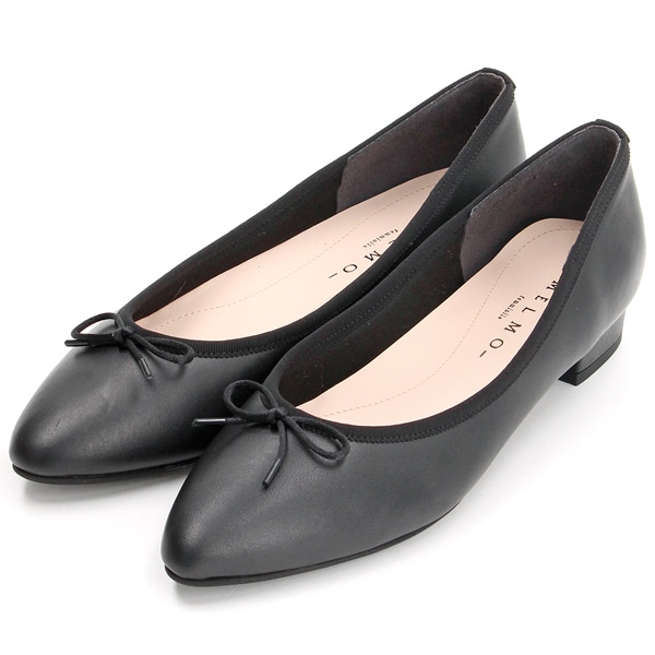 メルモ（MELMO）/リボンモチーフカッターパンプス