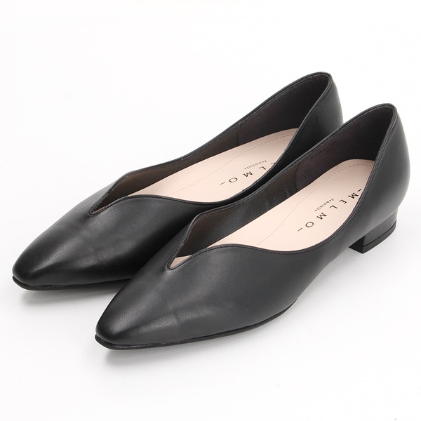 メルモ（MELMO）/ウェーブカットカッターパンプス