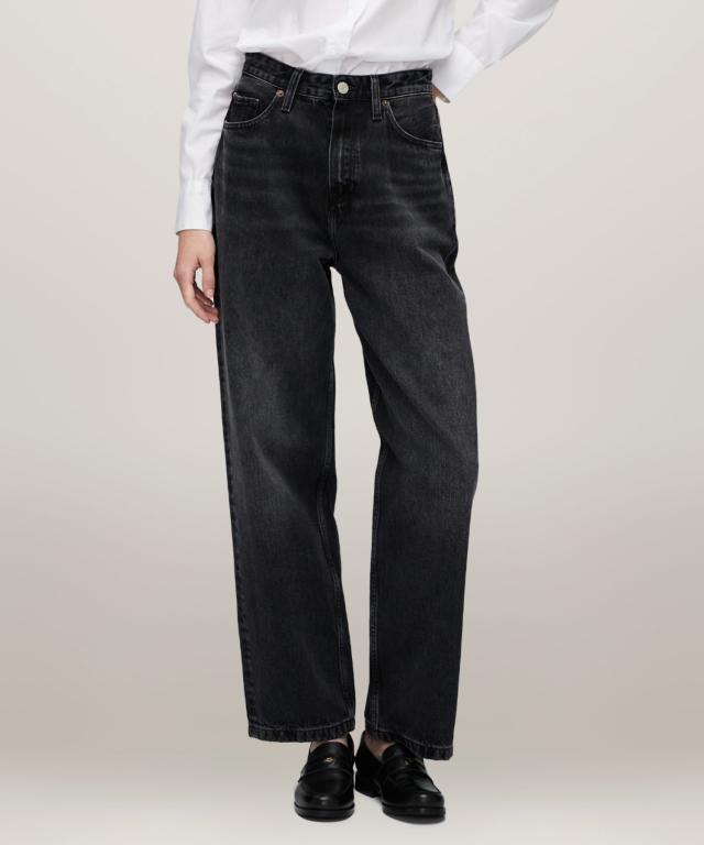 トミー ヒルフィガー（ ）/リラックスストレートハイウエストジーンズ