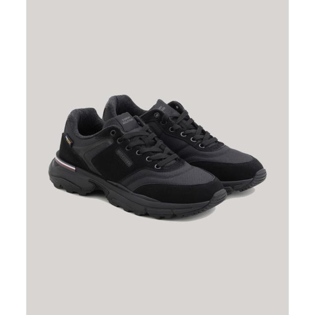 トミー ヒルフィガー（ ）/ランナーコーデュラレザーミックススニーカー