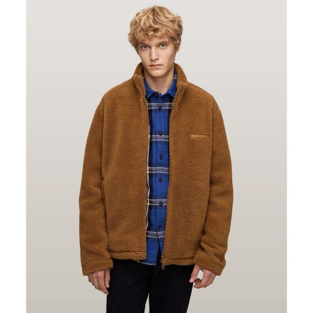 トミー ヒルフィガー（ ）/モノタイプテクスチャードフリースジャケット