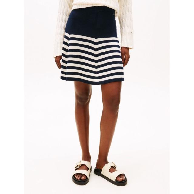 トミー ヒルフィガー（ ）/リヨセルシルクフレアミニスカート