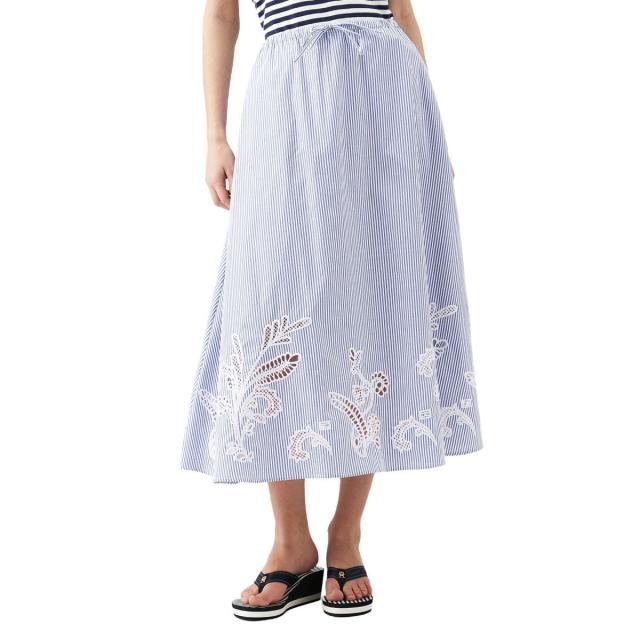 トミー ヒルフィガー（ ）/ブローダリーアングレーズロングスカート